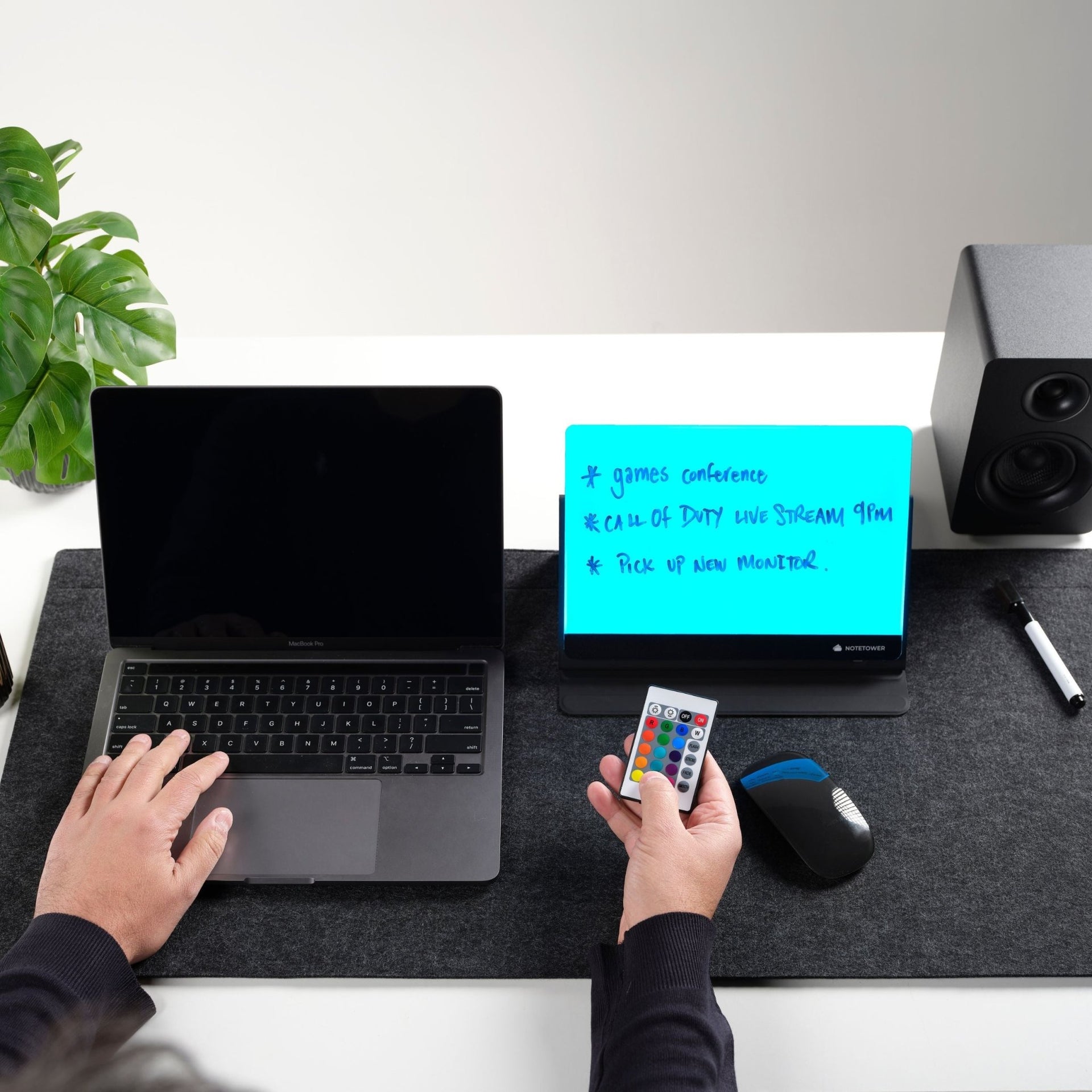 Note Tower Zumiglo Desktop Whiteboard - LED – NOTETOWER